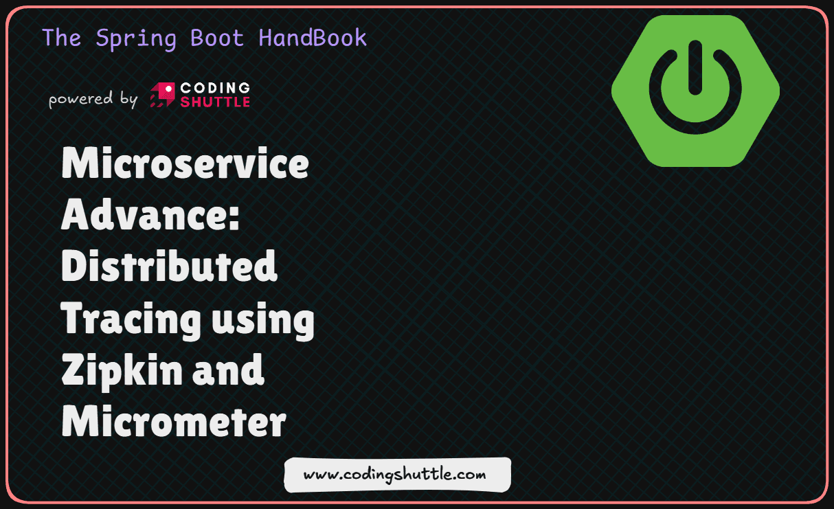 Microservice Advance: Distributed Tracing using Zipkin and Micrometer | Coding Shuttle