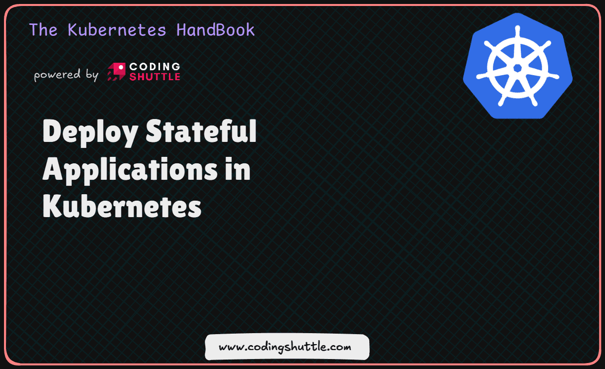Deploying Stateful Applications In Kubernetes Coding Shuttle