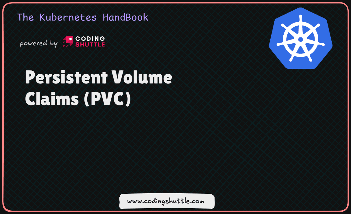 Kubernetes Persistent Volume Claims Pvc Coding Shuttle
